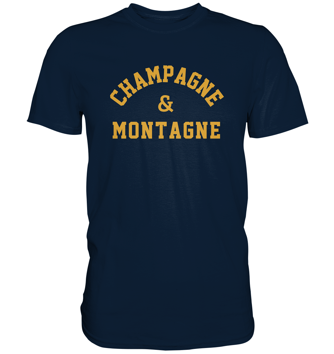 Champagne e montagne - Men Premium T-Shirt – Val-Gardena