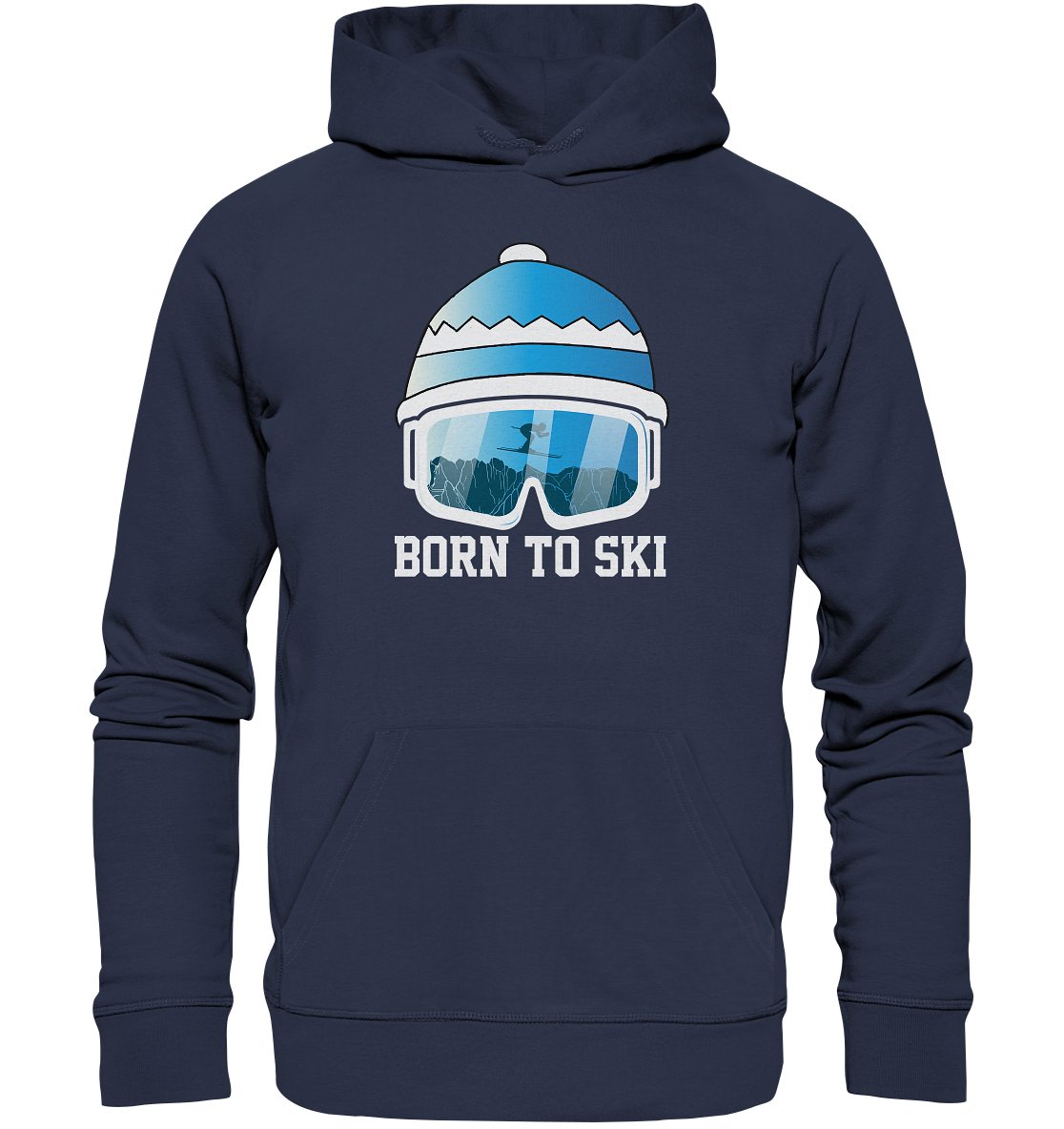 Born to ski - Men Hoodie – Val-Gardena