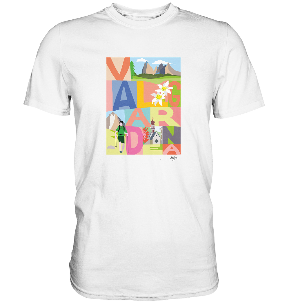 Mosaic Val Gardena - Men Premium T-Shirt – Val-Gardena